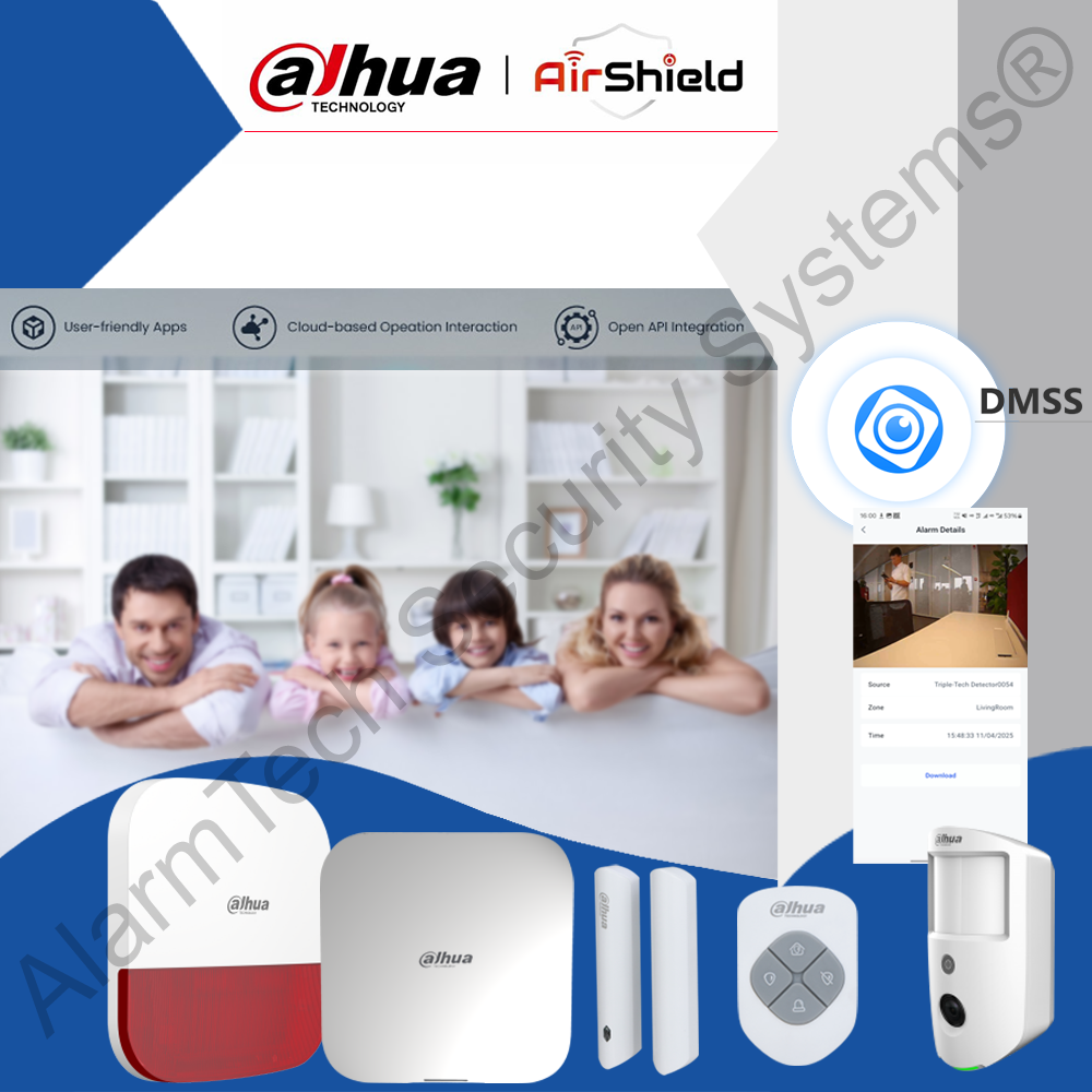 Dahua Base Kit Siren Indoor Camera | AlarmTech Security Systems®